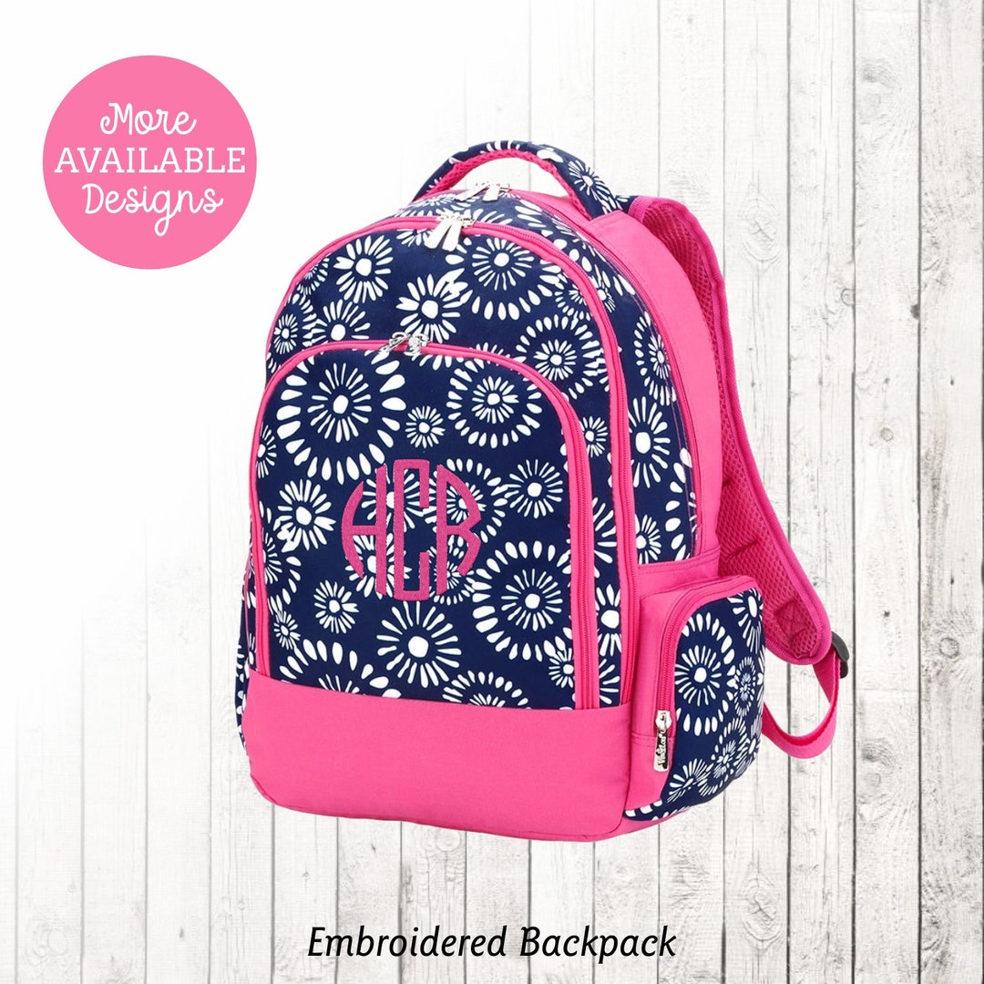 CLOSE OUT Personalized Backpack for Girl Monogrammed Backpack - Etsy