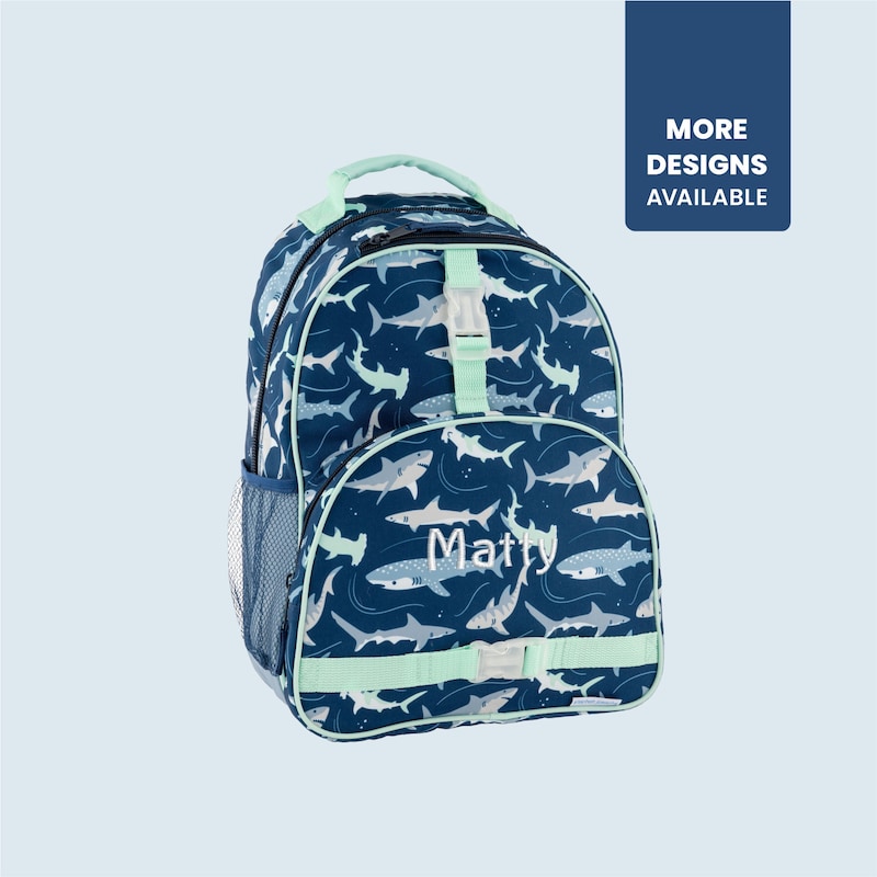 Shark Bookbag - Etsy