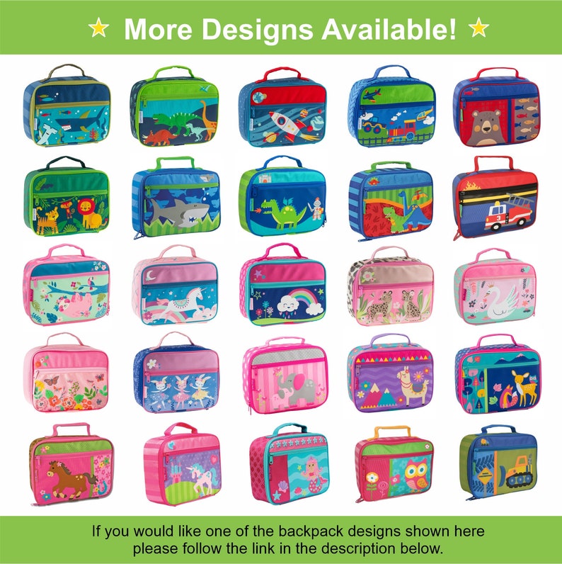 Personalized Dinosaur Lunch box Stephen Joseph Lunch Box | Etsy