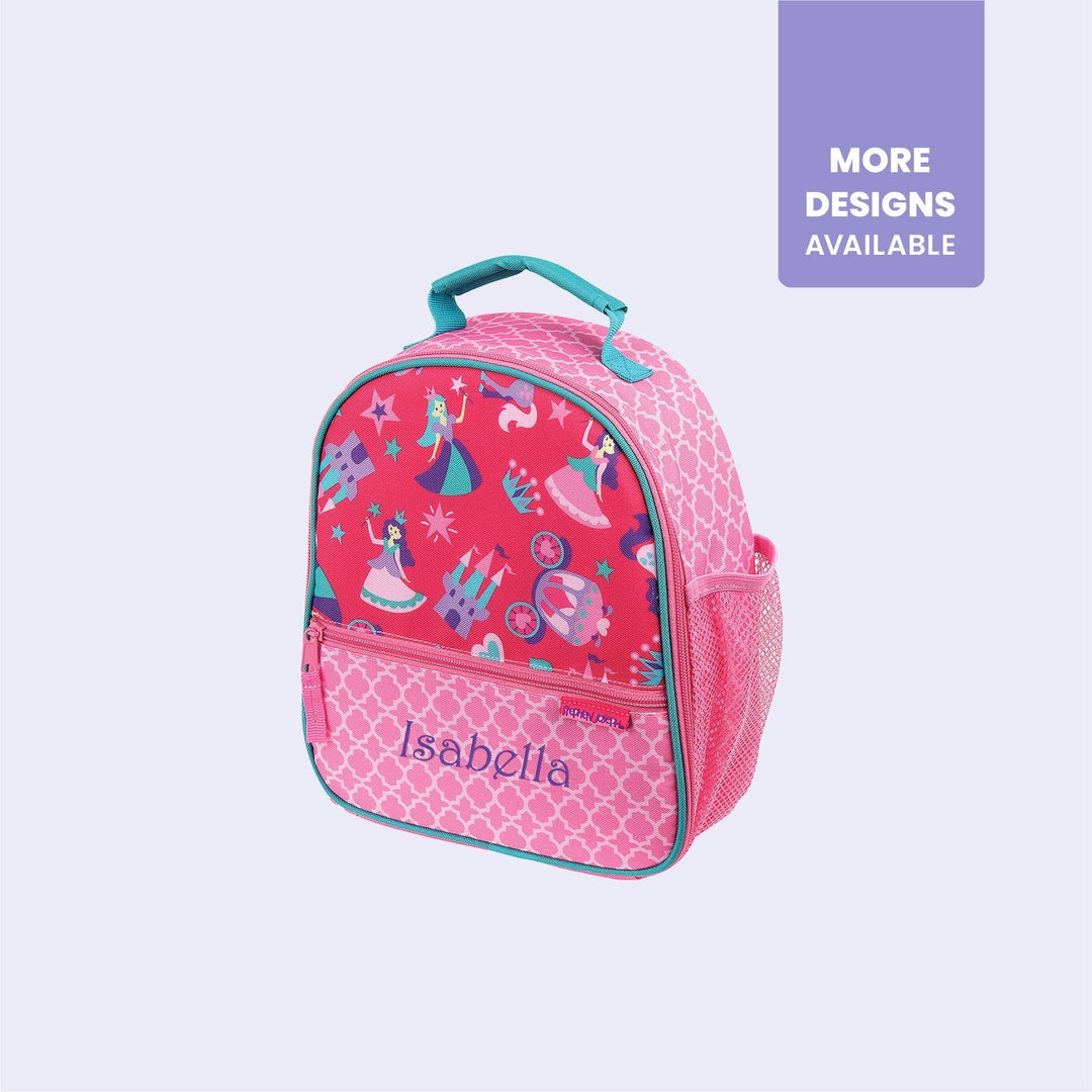 Personalized Princess Lunch Box Embroidered With Name / Stephen Joseph ...
