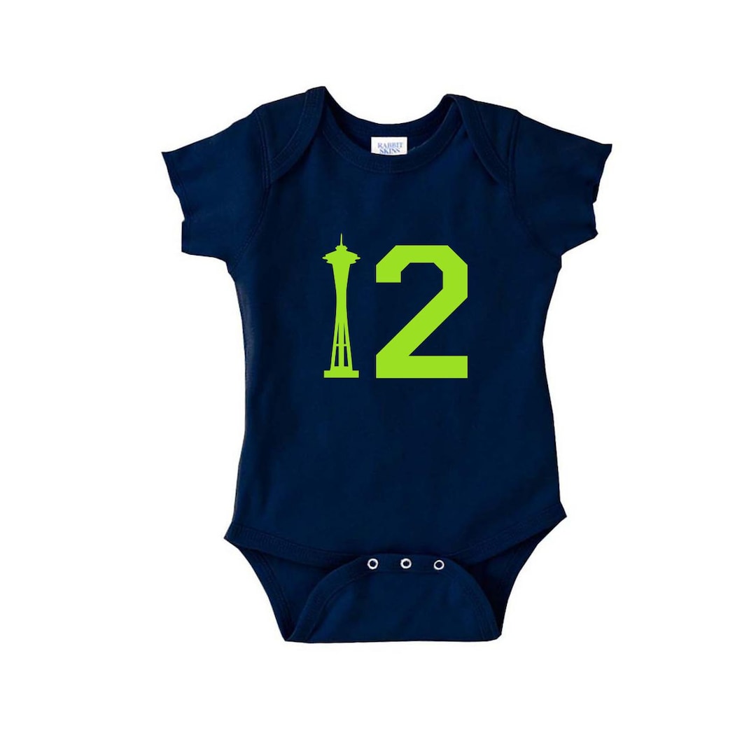 12th Man Baby Bodysuit, Football Fan One Piece - Etsy