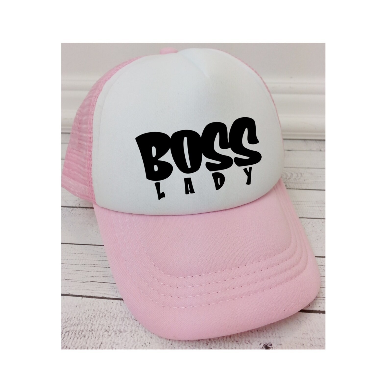 Boss Lady Hat Kids Hats Girls Hat Trucker Hat for Kids - Etsy