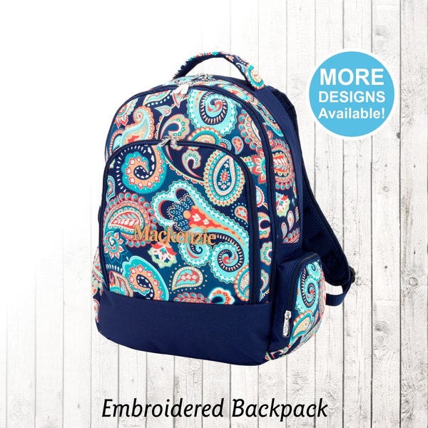 Paisley Backpack - Etsy