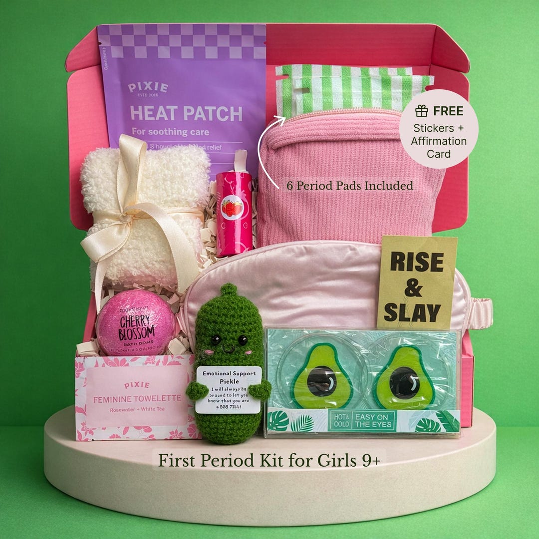 First Period Kit for Girls, Period Starter Kit for Tween Teen First ...