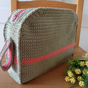 Cosmetic Case Bag Crochet Pattern Tiffany Cosmetic Case Crochet Pdf ...
