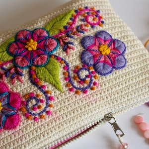 EMBROIDERY Crochet Bag Pattern - Sierra Purse Bag Crochet Pattern ...