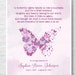 Butterfly Remembrance Quote 8x10 Digital Download, Personalized ...