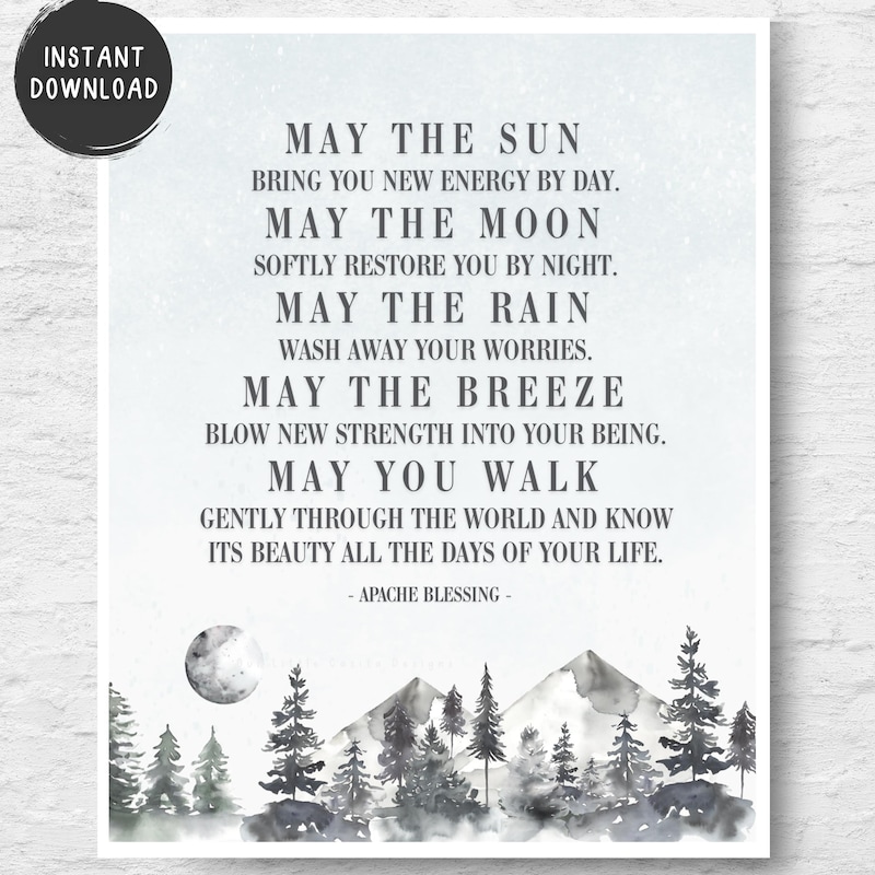 Apache Blessing - Etsy