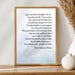 Native American Prayer Poem Print: Sympathy Gift, Grief Remembrance ...