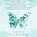 Butterfly Remembrance Quote 8x10 Digital Download, Personalized ...