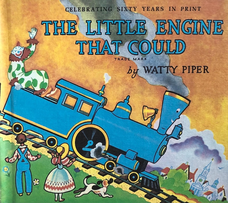 The Little Engine That Could, 1954, 1990 Reprint - Etsy