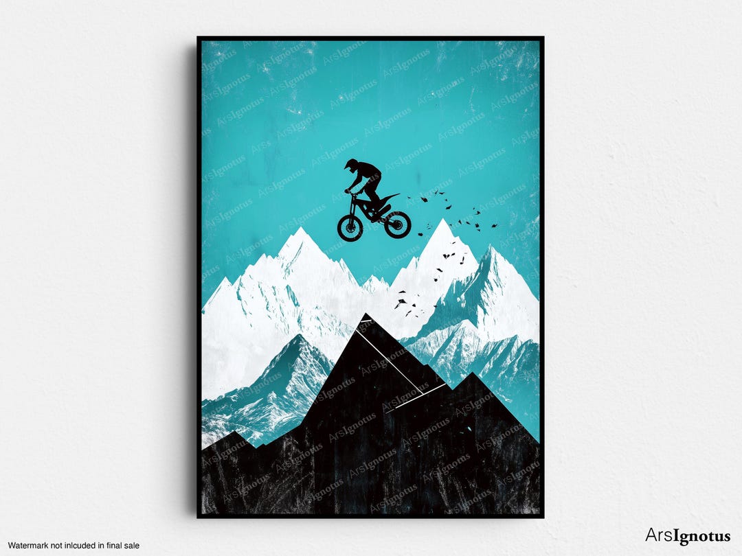 Peak Performance Printable Art, Mid Century Modern, Vintage, Retro Wall ...