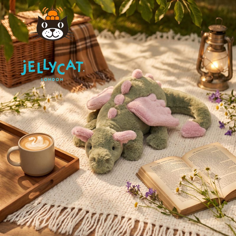 Jellycat Matcha Dragons - Etsy