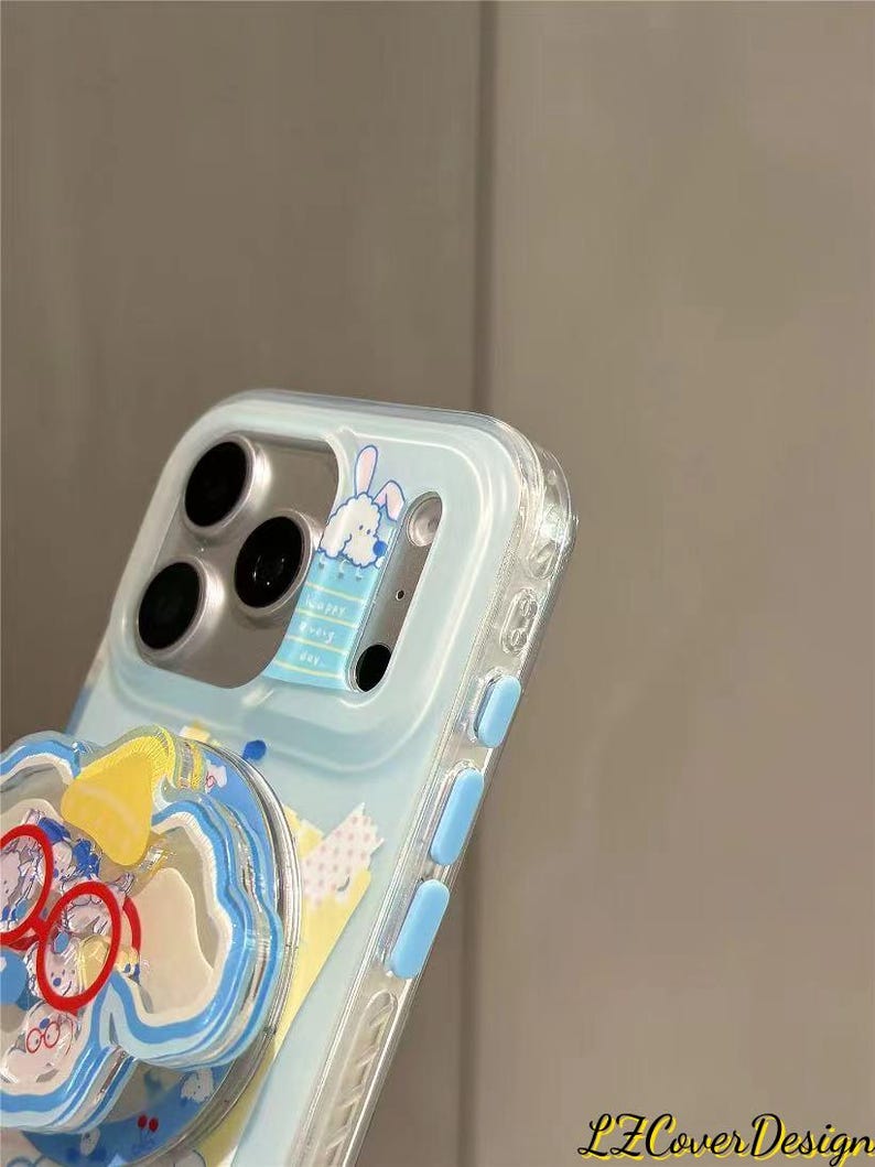 Magsafe Compatible Cute Kawaii Puppy Phone Case for iPhone 17/16/15 Pro ...