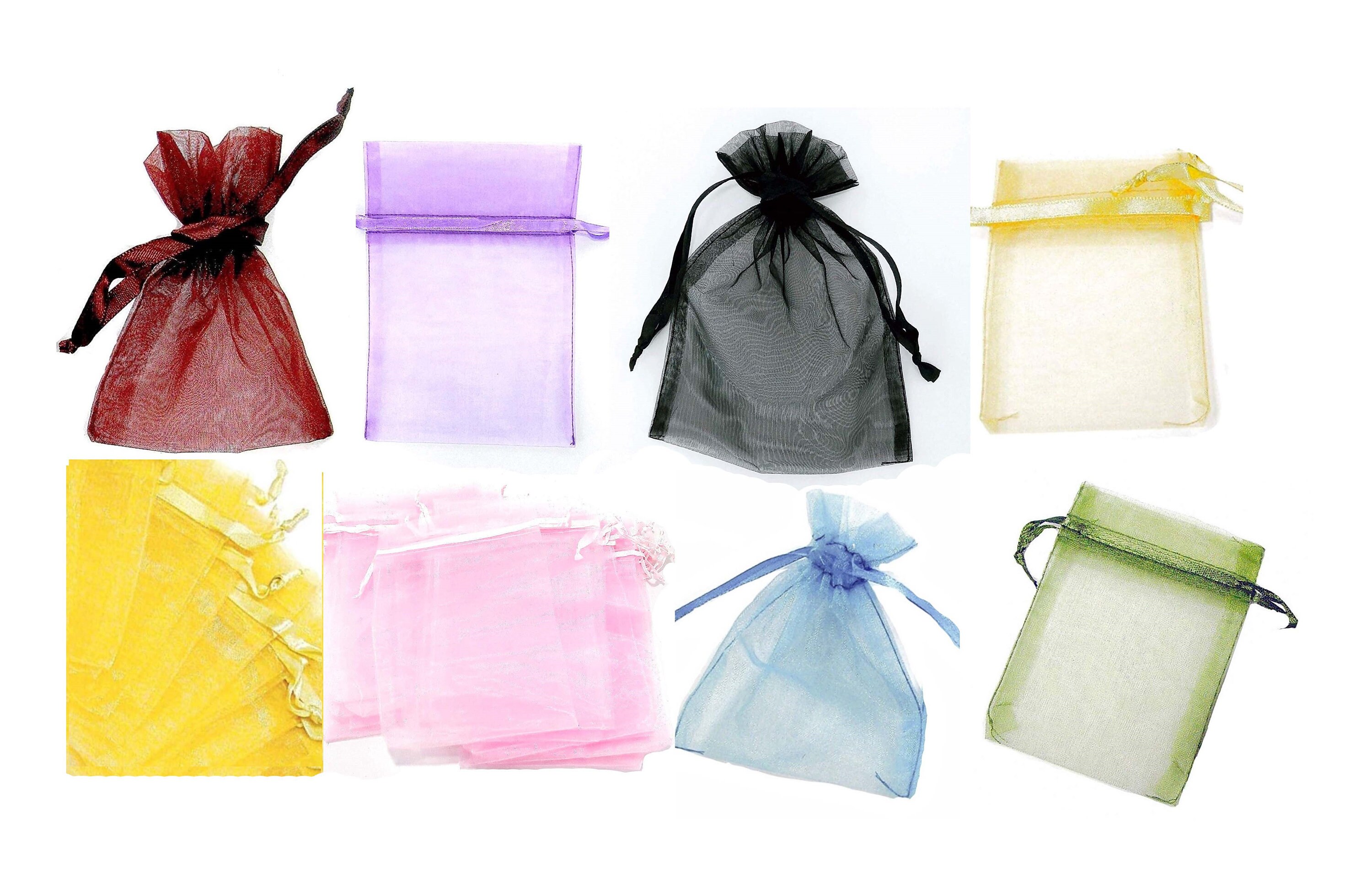 Drawstring Sheer Ribbon Organza Bag Gift Pouch Organza Pouch | Etsy