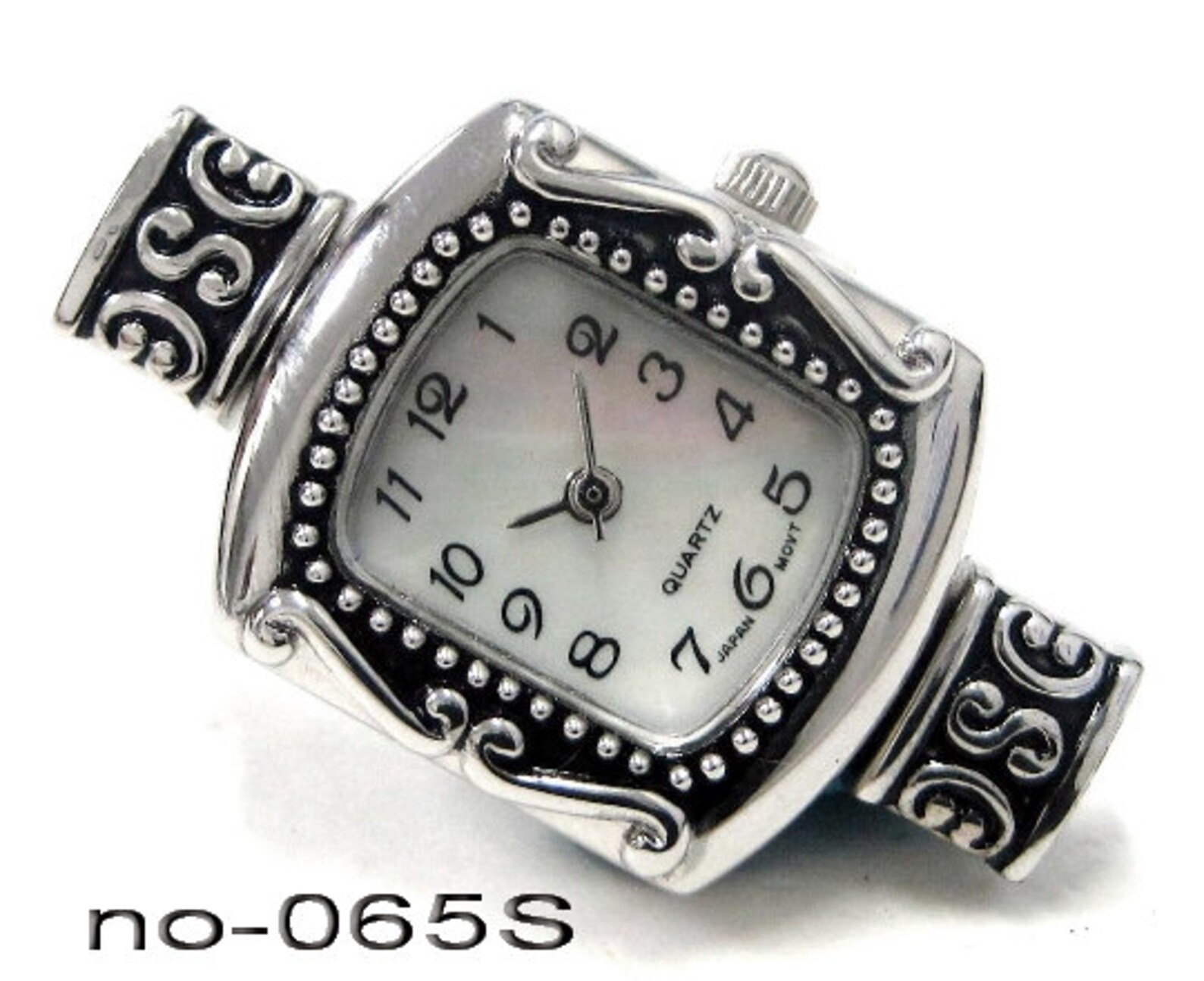 Watch Face for Bracelet Jewelry Craft Making Antiques Silver - Etsy