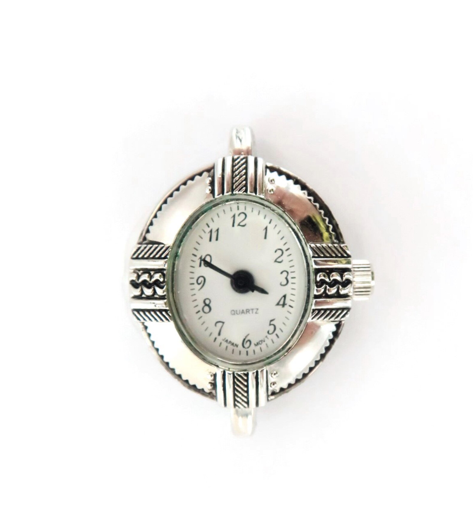 Silver Watch Face for Bracelet Watch DIY Jewelry Craft | Etsy