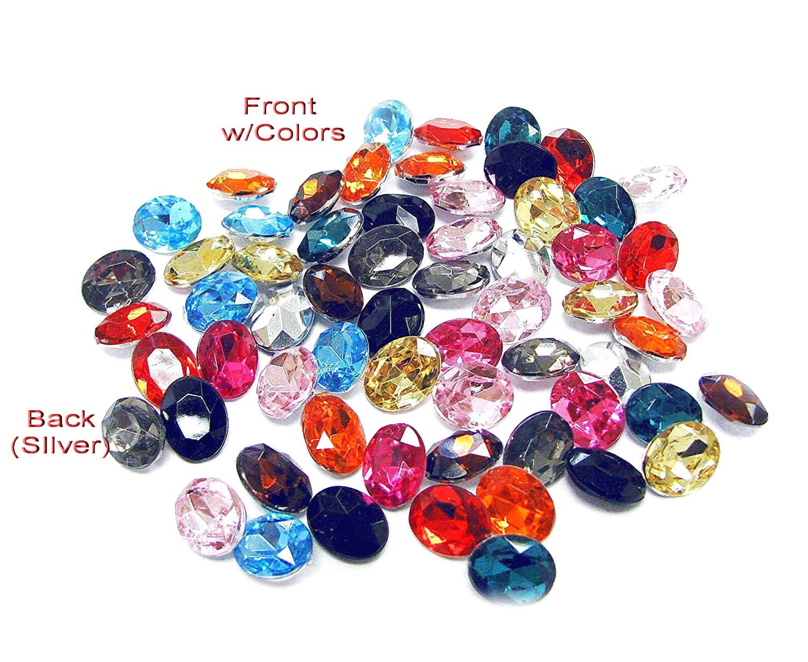 Acrylic Gems Cabochon Treasure Gems Pirate Treasure Hunt - Etsy