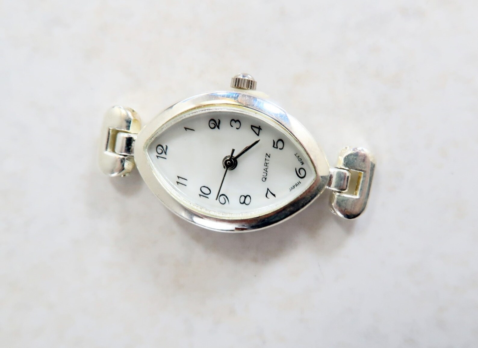 Watch Face for Bracelet Jewelry Craft Making Silver Victoria | Etsy