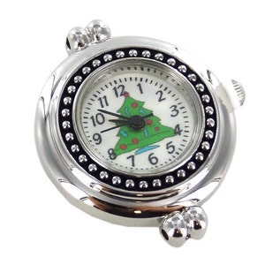 Watch Faces, Time Piece for Watch Making, Holiday Christmas Tree Watch ...