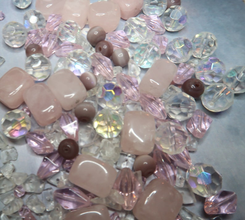 Mix Lot Pink Beads for Bracelet Jewelry Making Assorted | Etsy