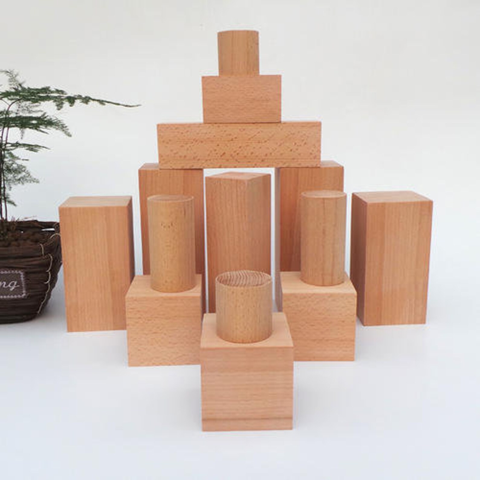 Wooden Blocks Unfinished Wooden Blocks for DIY Projects - Etsy