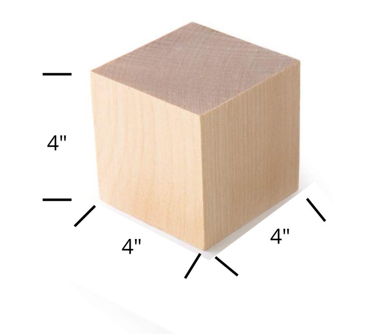 Wooden Blocks Unfinished Wooden Blocks for DIY Projects - Etsy