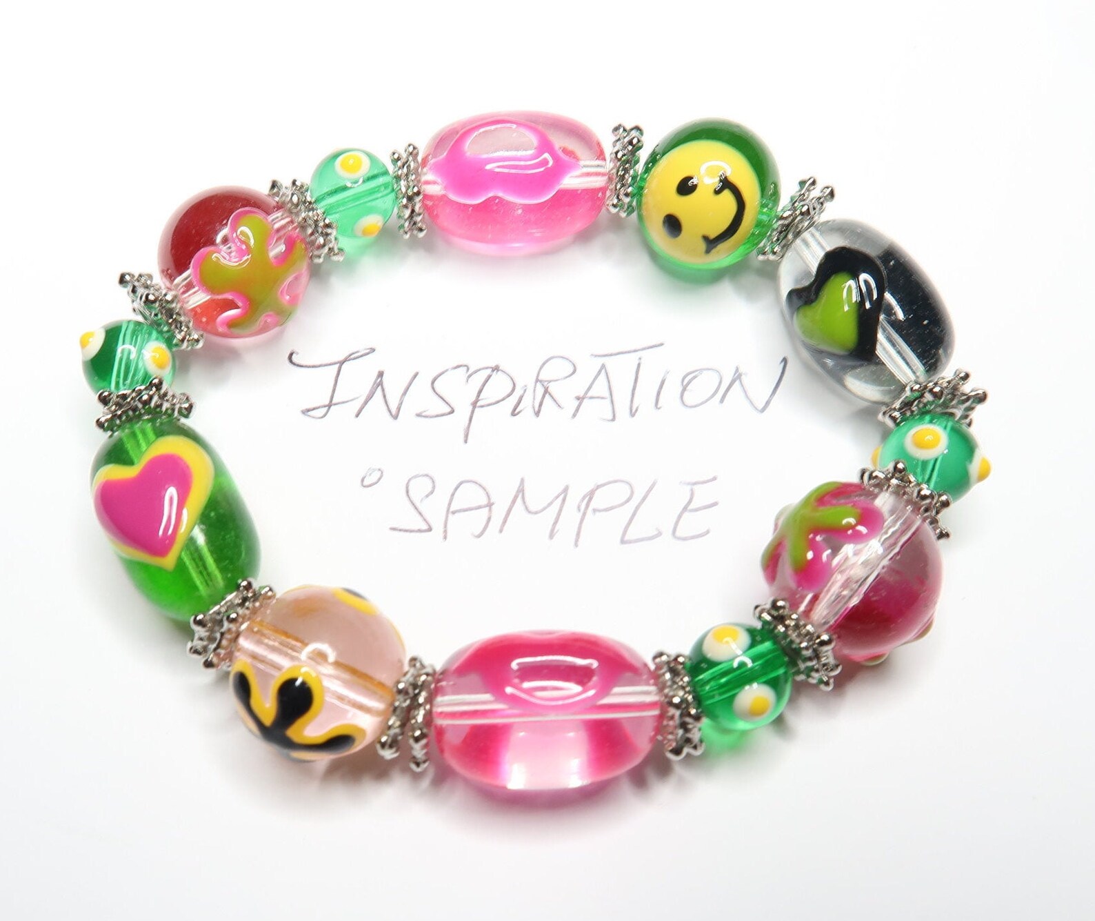 Glass Beads Bulk for Bracelet Jewelry Making Lips Heart | Etsy