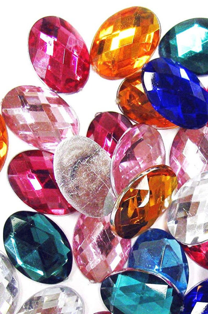 Acrylic Gems Cabochon Treasure Gems Pirate Treasure Hunt - Etsy