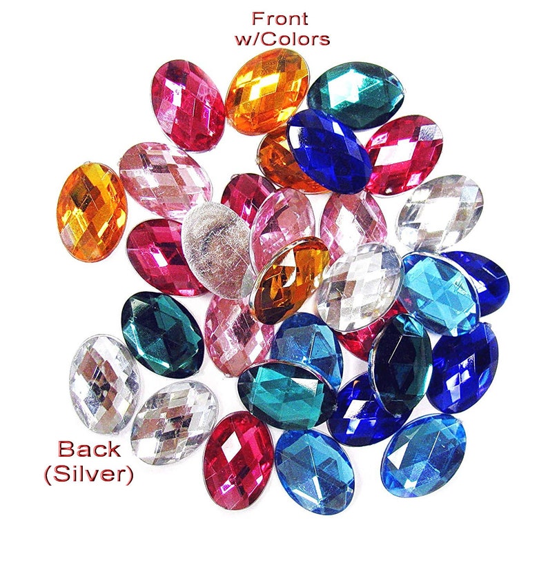 Acrylic Gems Cabochon Treasure Gems Pirate Treasure Hunt - Etsy