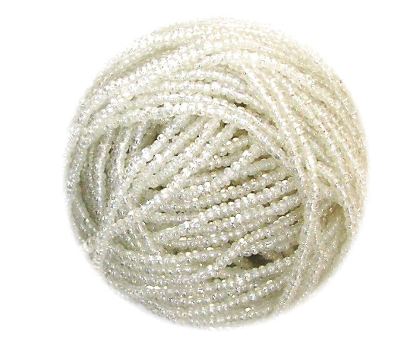 Seed Beads Bulk, Glass Beads for Crafts, 11/O Clear Transparent, DIY ...