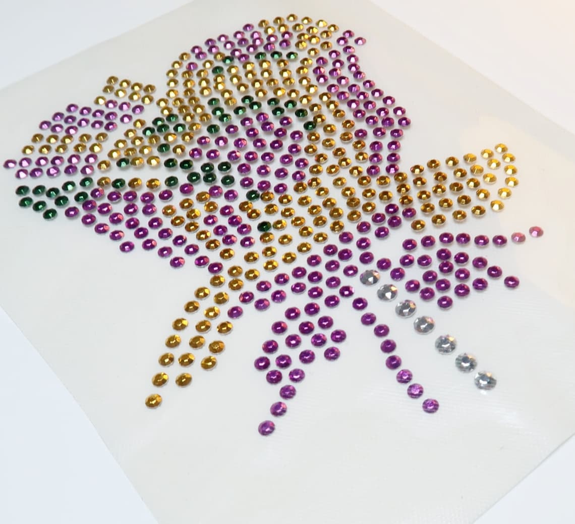 Hotfix Rhinestones Template Heat Transfer Designs Ready To | Etsy