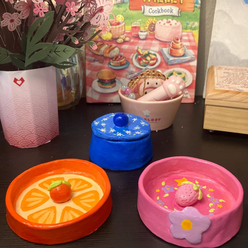 Trinket Boxes Clay - Etsy
