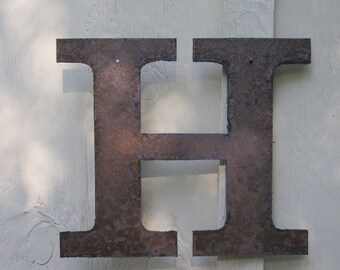Metal Letter H | Etsy