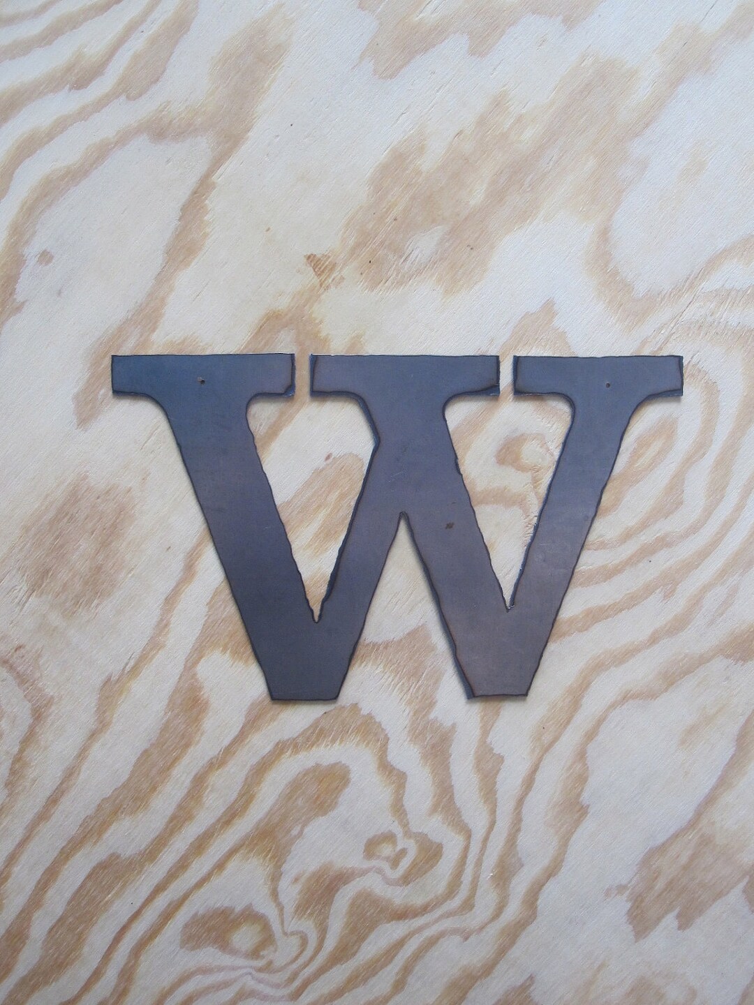 Metal Letter w - Etsy