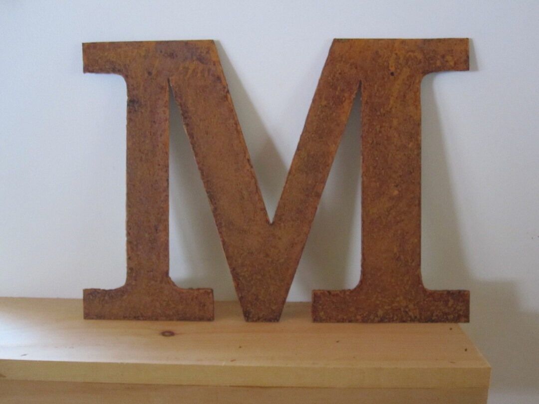 Metal Letter "m" - Etsy