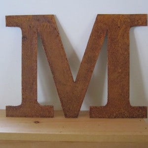 Metal Letter "m" - Etsy