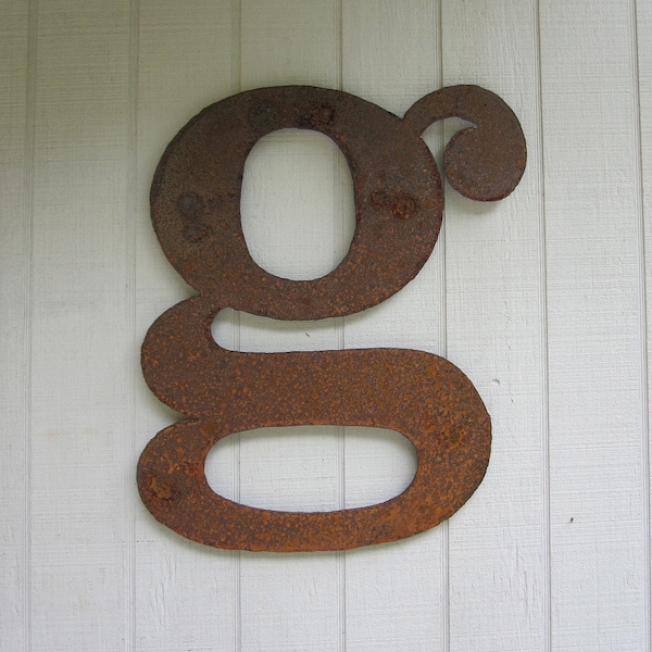 Metal Letter G - Etsy