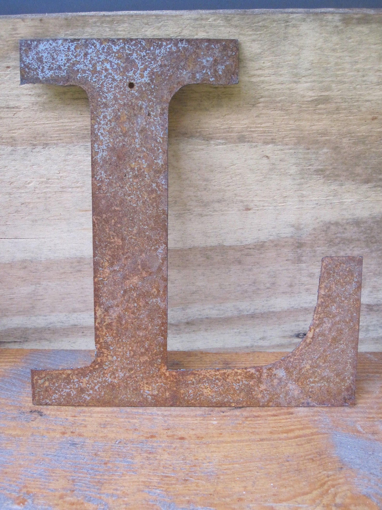 Metal letter L | Etsy