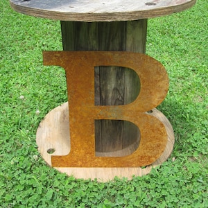 Big Metal Letter "b". an Original, One of a Kind, Handmade Item From ...