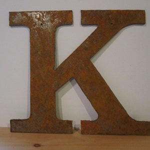 Metal Letter "k" - Etsy