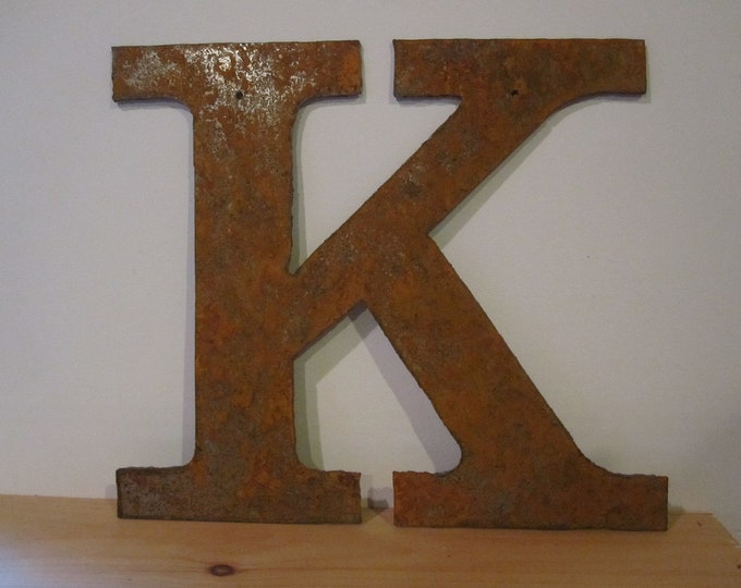 Metal Letter "k" - Etsy