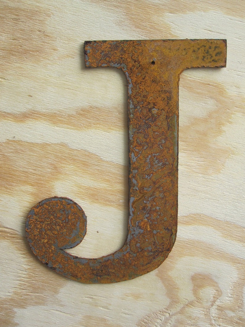 Metal Letter "j" - Etsy