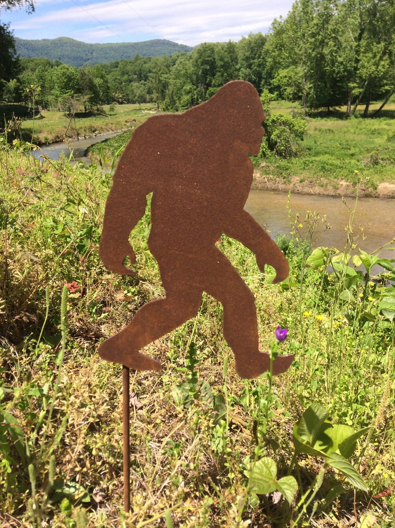 Bigfoot Metal Yard Art - Etsy