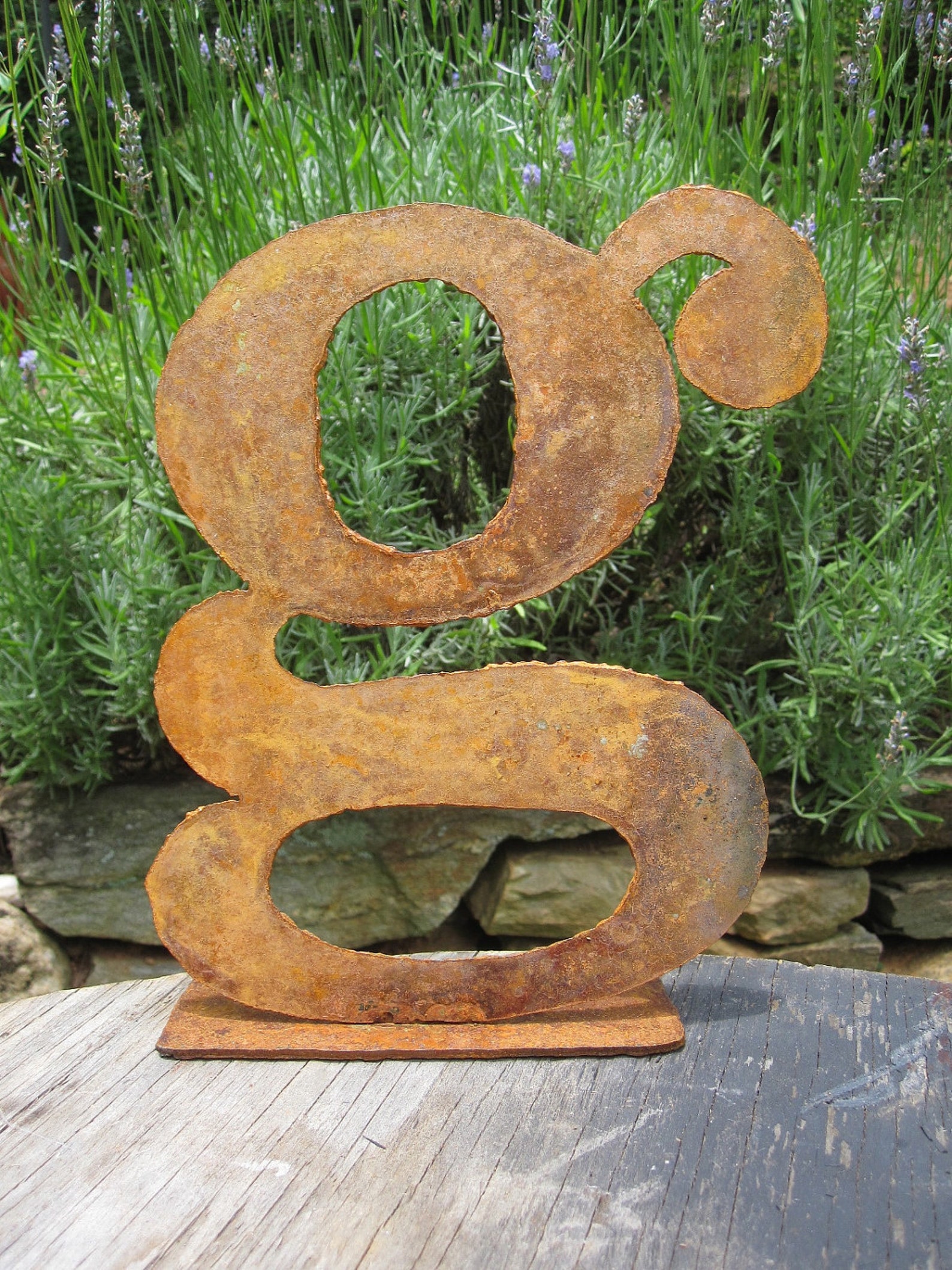 Lowercase Metal Letter g on Stand - Etsy