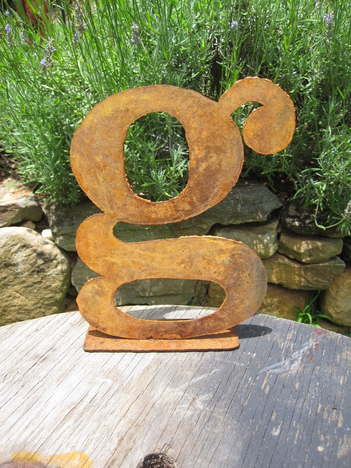 Lowercase Metal Letter g on Stand - Etsy