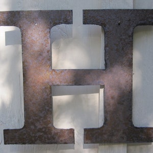 Metal Letter "h" - Etsy