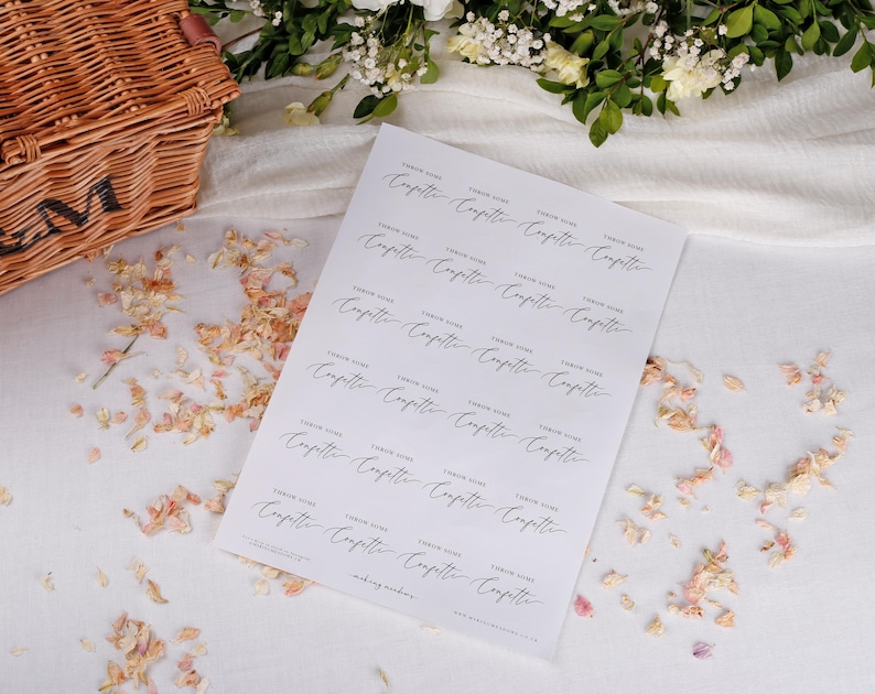 Sage Garden Confetti Cones for Wedding - DIY Make Your Own Pack - Etsy UK