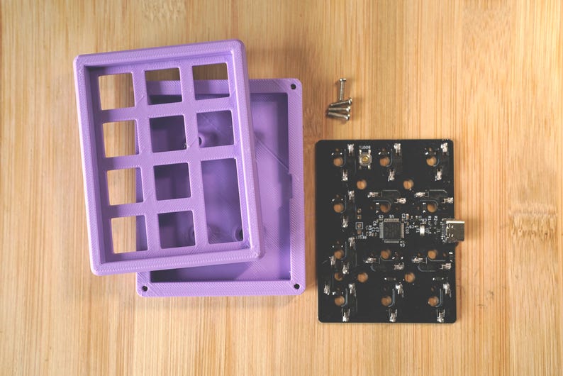 Teclado mecánico 4x3 con macropad personalizable de 12 teclas - Etsy España