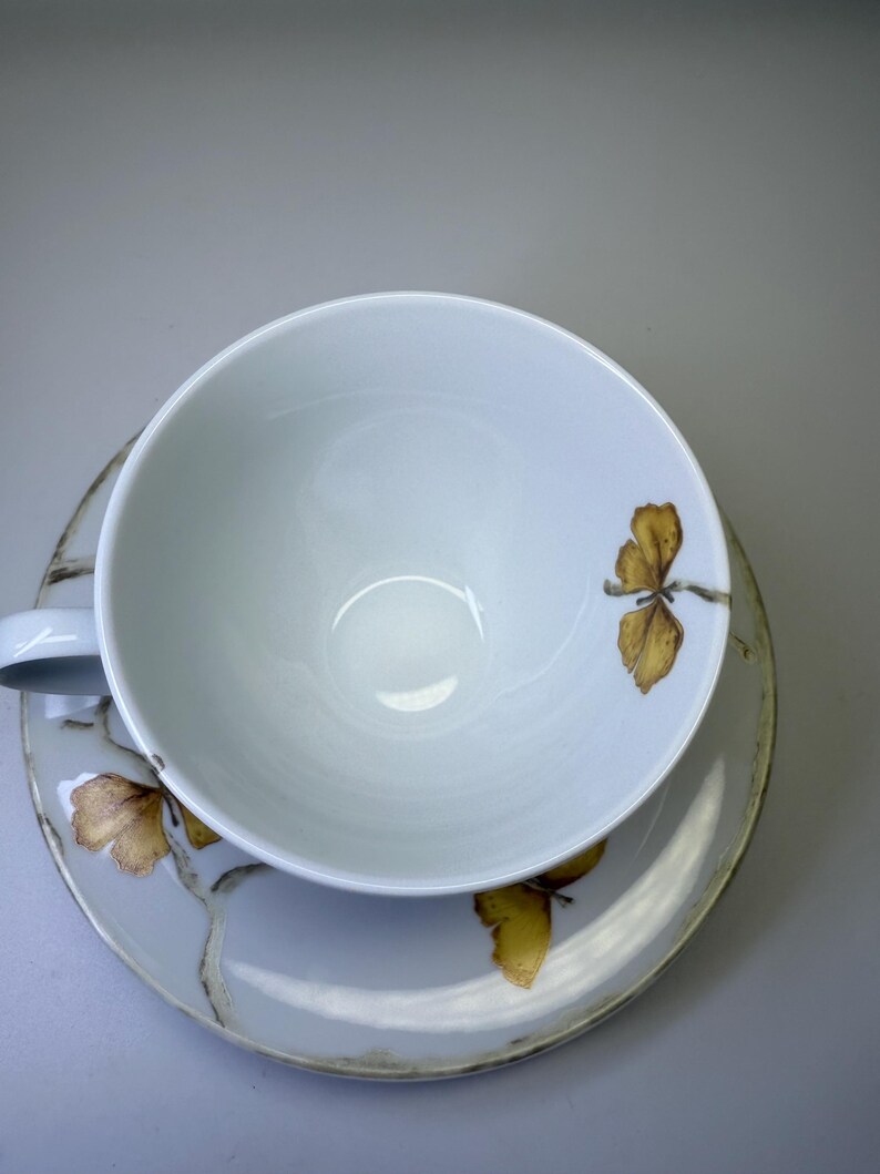 Michael Aram Butterfly Ginkgo Cup and Saucer - Etsy